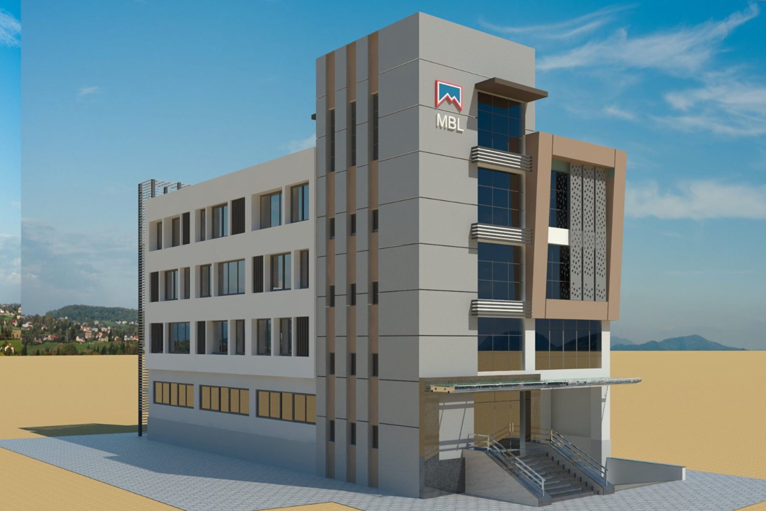 Regional Office Building of MBL - Tulsi Bhakta Construction Pvt. Ltd.
